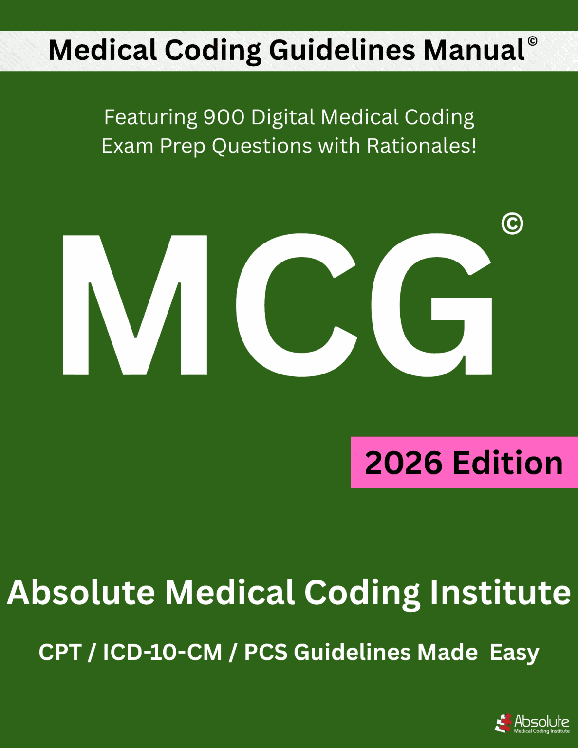 Medical Coding Guidelines (MCG™)